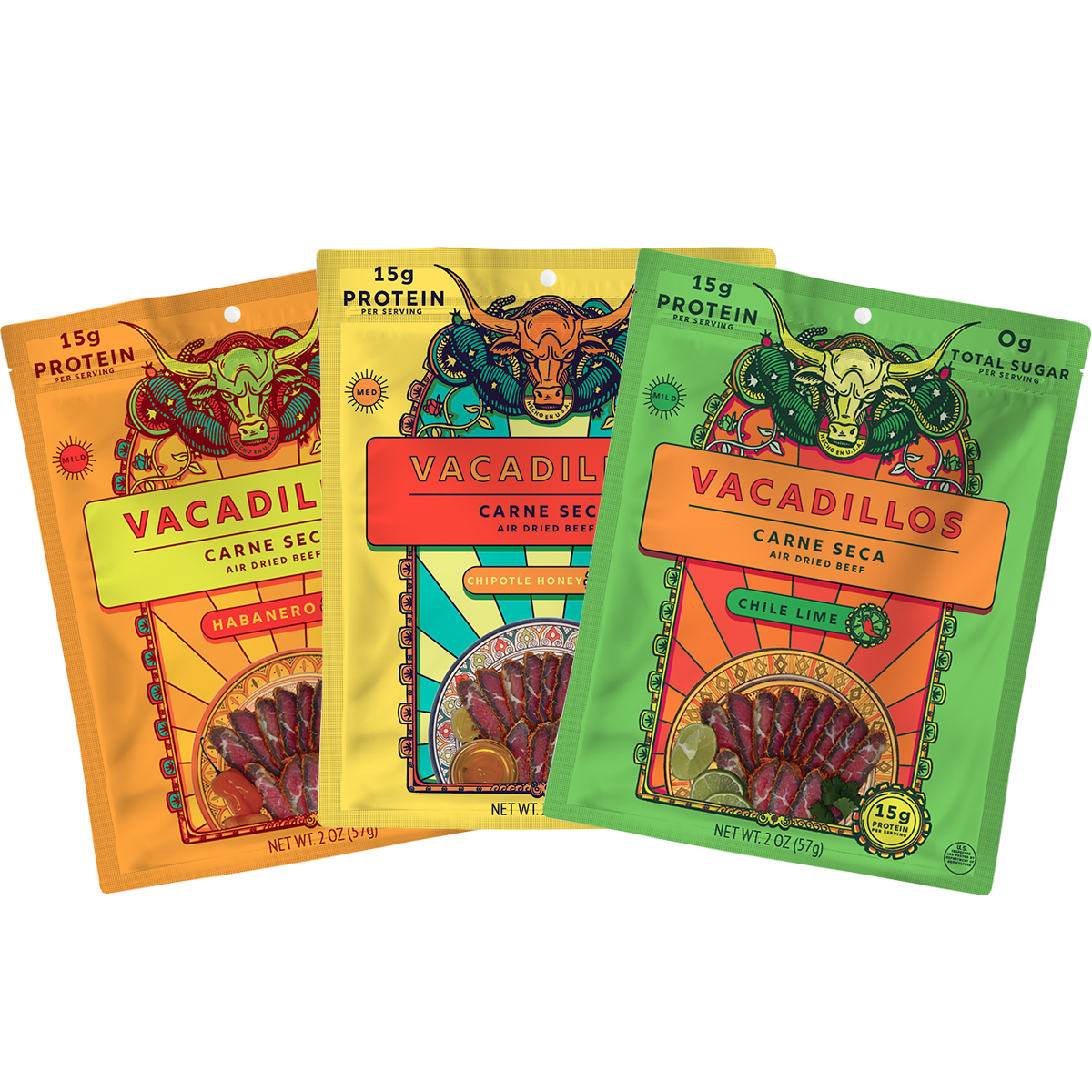 Variety 3 Pack Sliced Beef – vacadillos